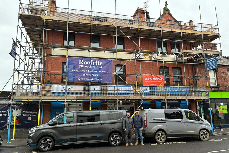 Permavent Supports Roofing Work at The Ark Homeless Shelter - Roofing Today